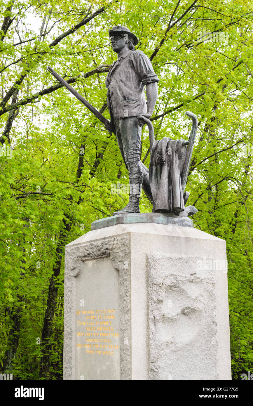 Lincoln minute man hi-res stock photography and images - Alamy