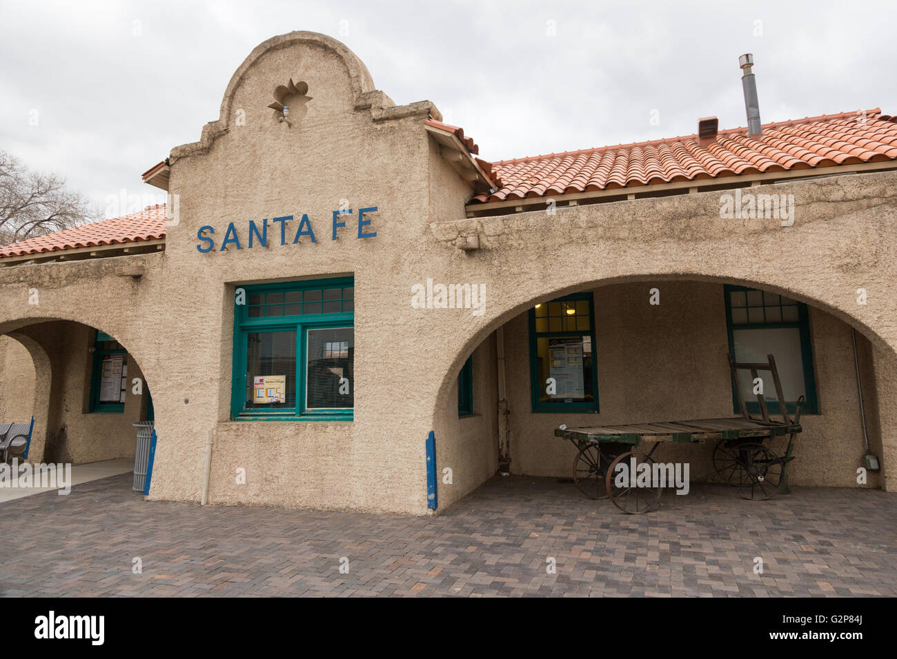 Railyard district in santa fe hi-res stock photography and images - Alamy