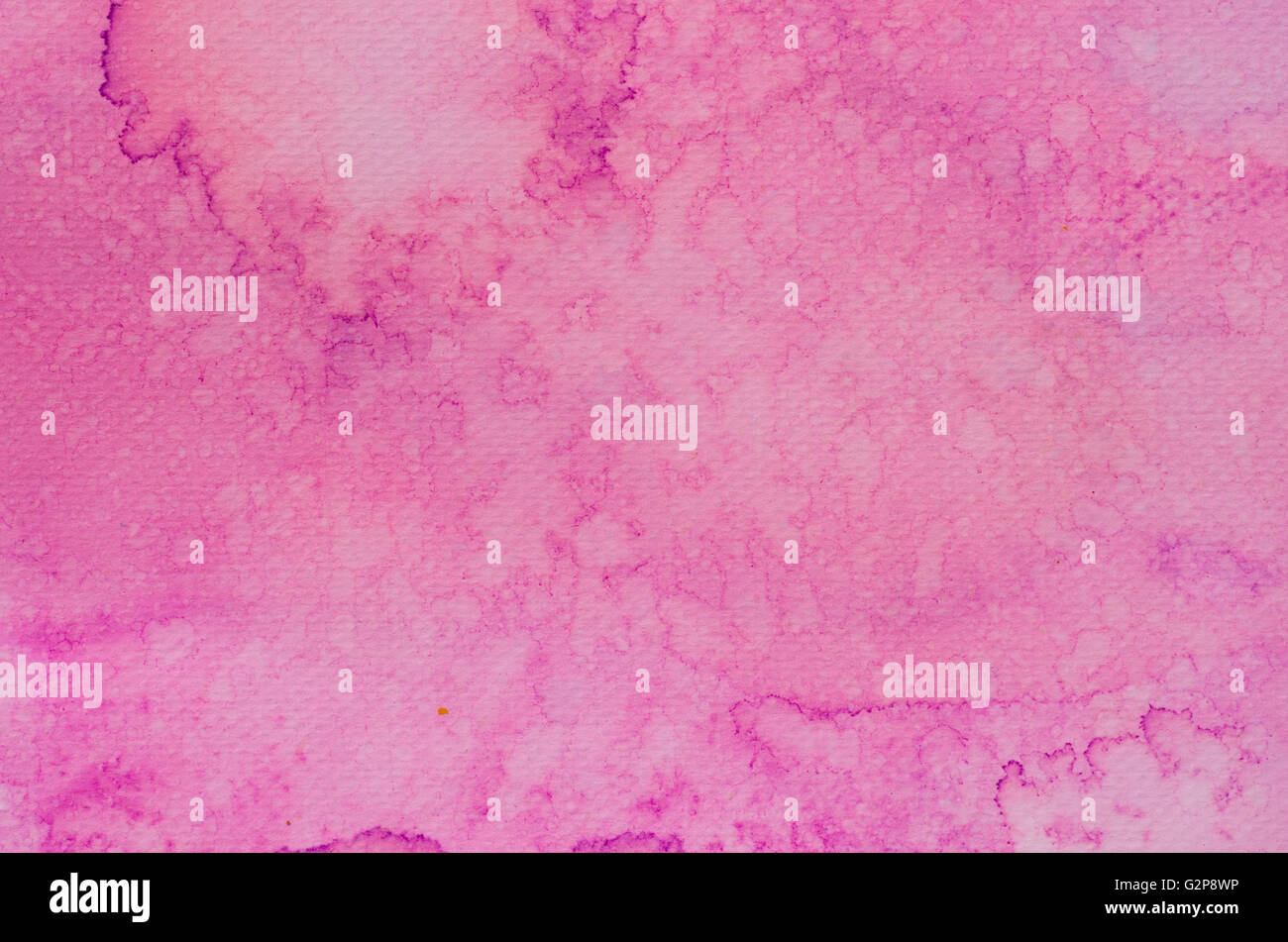 pink watercolor painted on paper background texture Stock Photo - Alamy