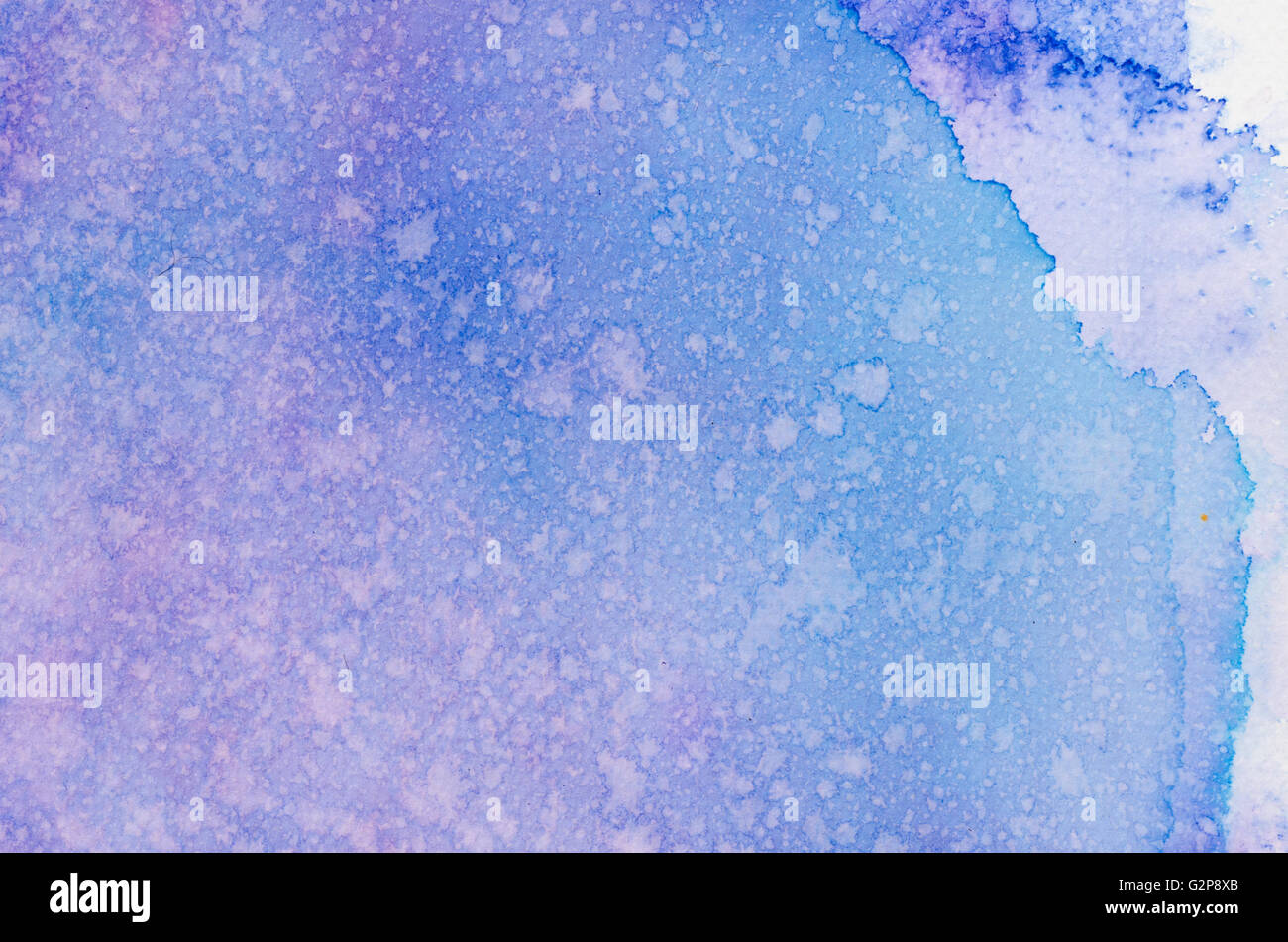 violet watercolor painted paper background texture Stock Photo - Alamy