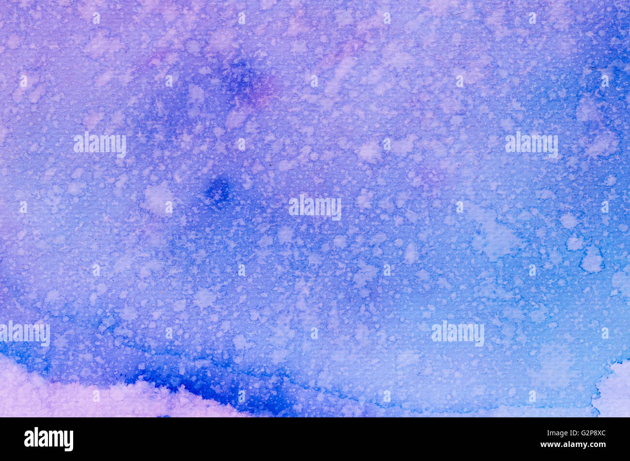 violet watercolor painted paper background texture Stock Photo - Alamy