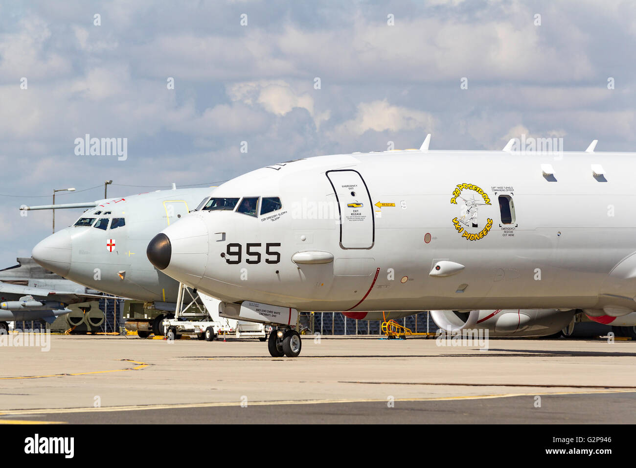 Untied States Navy Boeing P-8A Poseidon maritime patrol aircraft 167955 ...