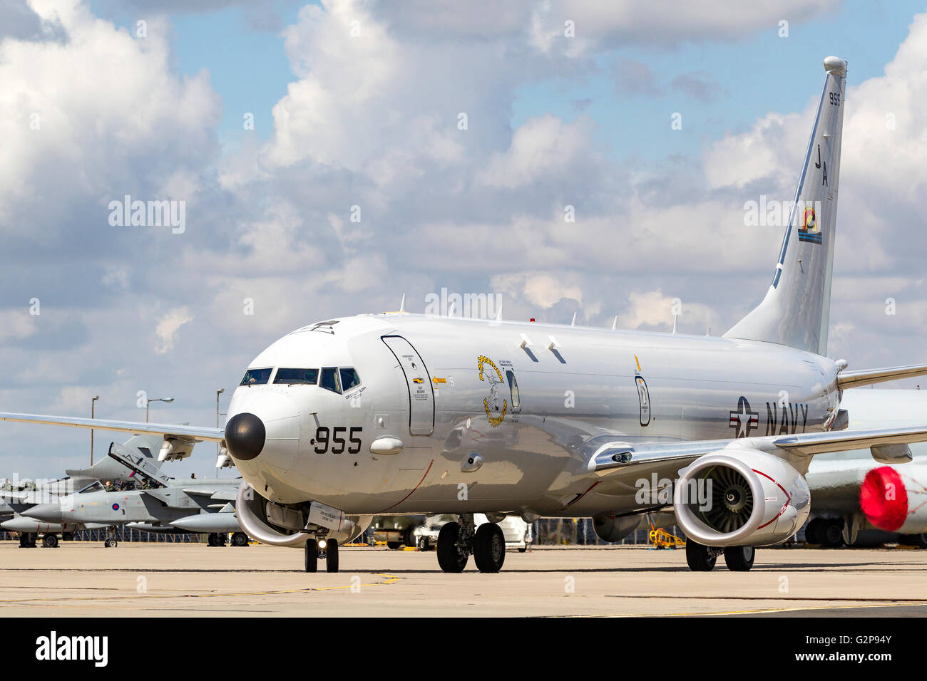 Untied States Navy Boeing P-8A Poseidon maritime patrol aircraft 167955 ...