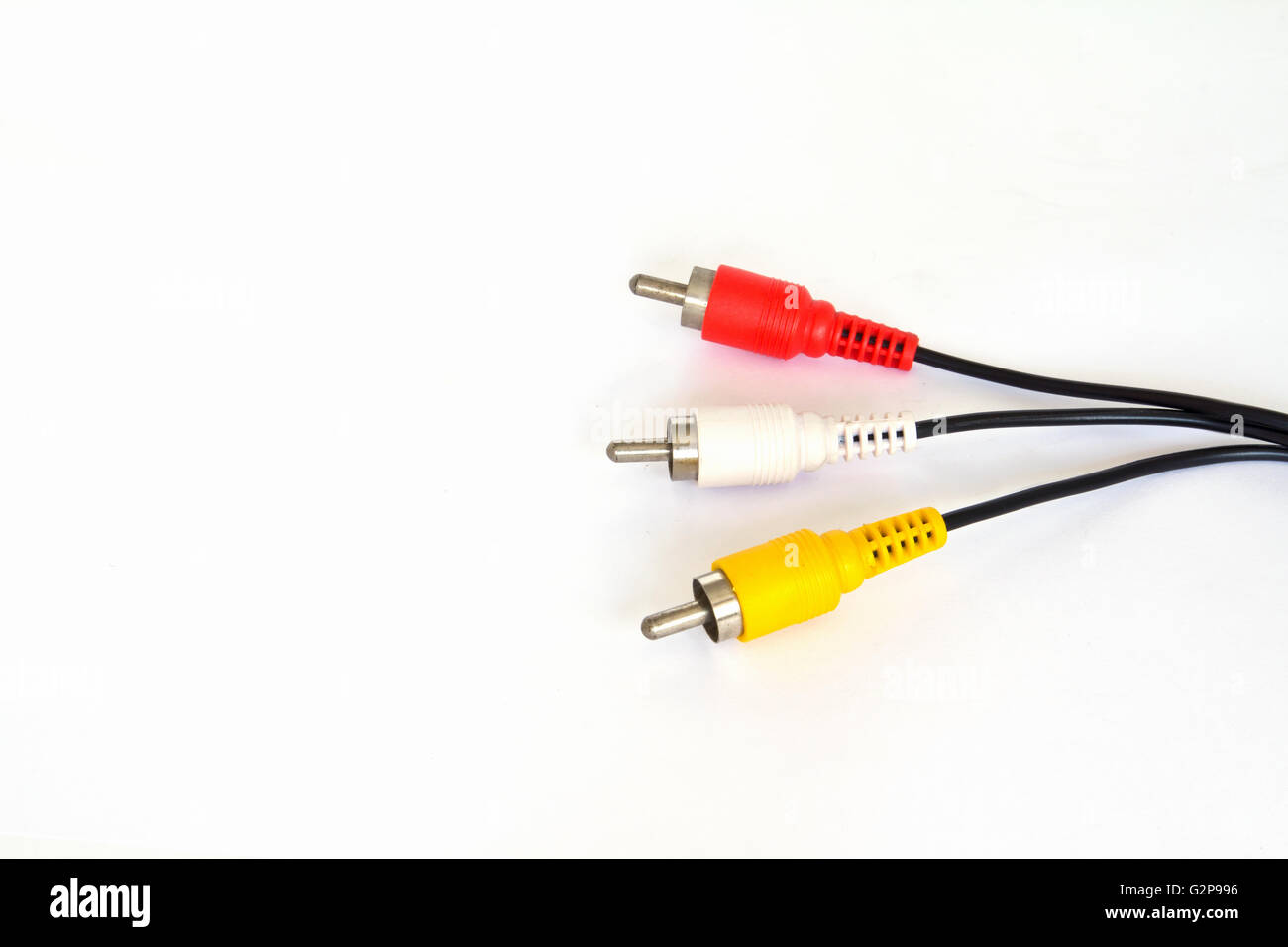 three audio plug Stock Photo - Alamy