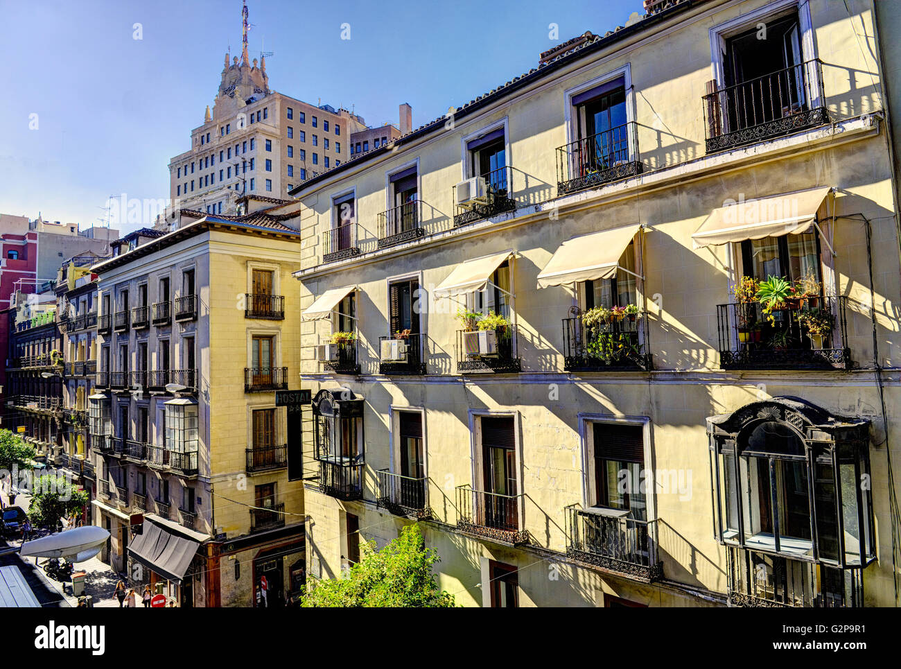 Madrid city, shots of Spain - Travel Europe Stock Photo - Alamy