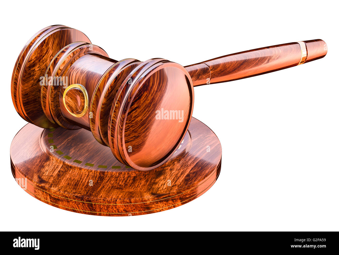 Wooden gavel hammer Stock Photo - Alamy