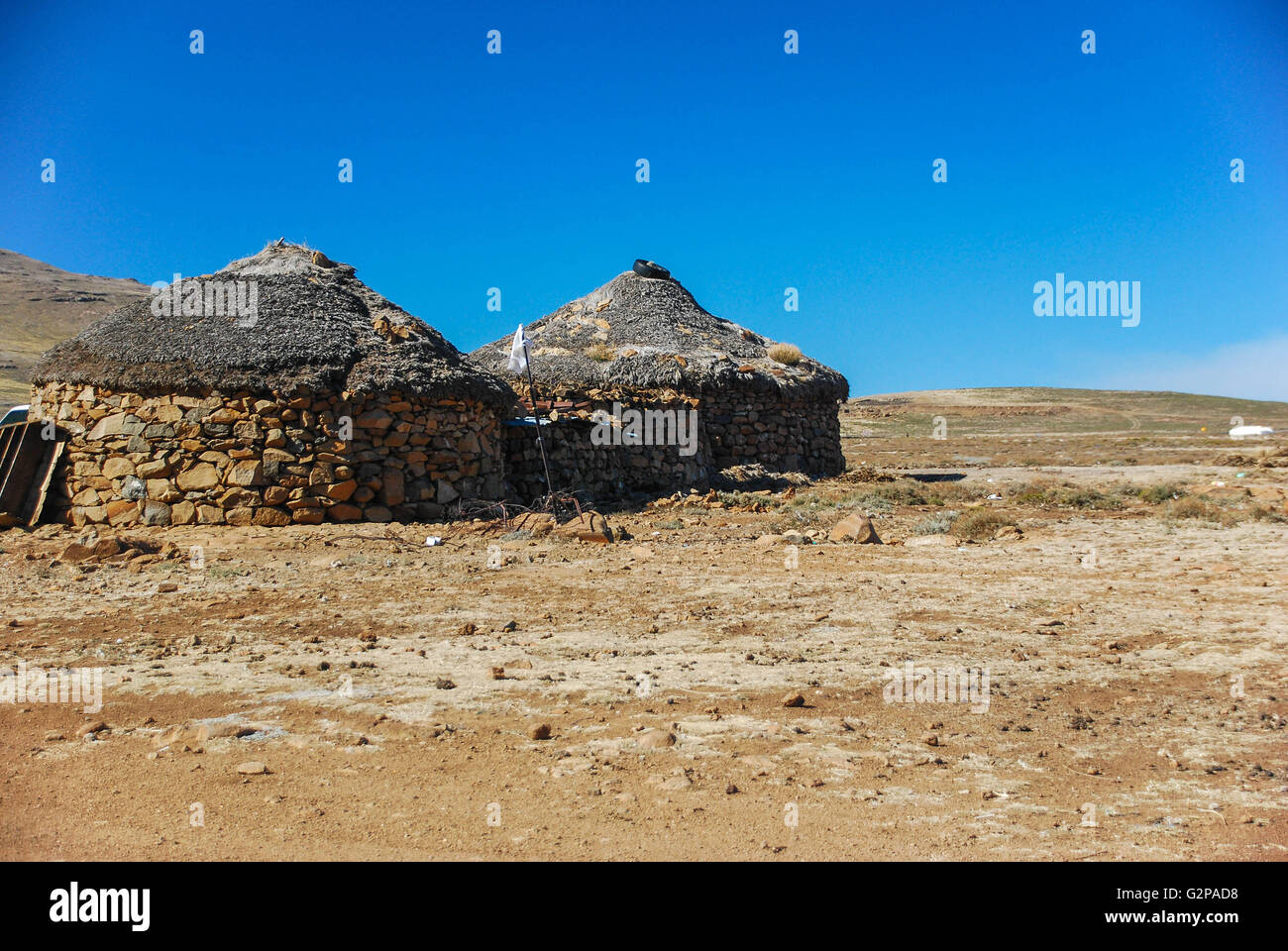 Lesotho traditional house hi-res stock photography and images - Alamy