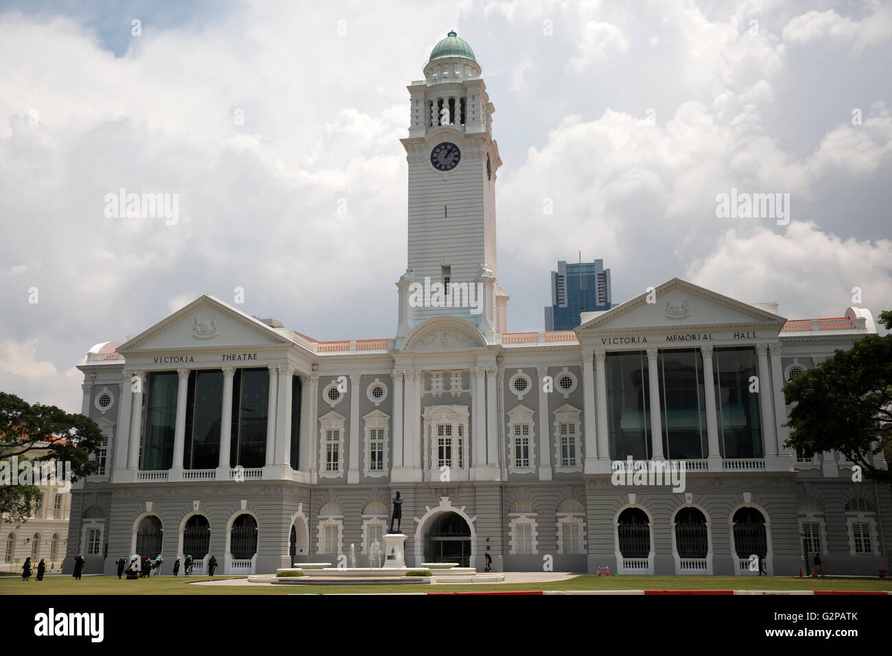 Victoria Theatre and Concert Hall in Singapore Stock Photo - Alamy