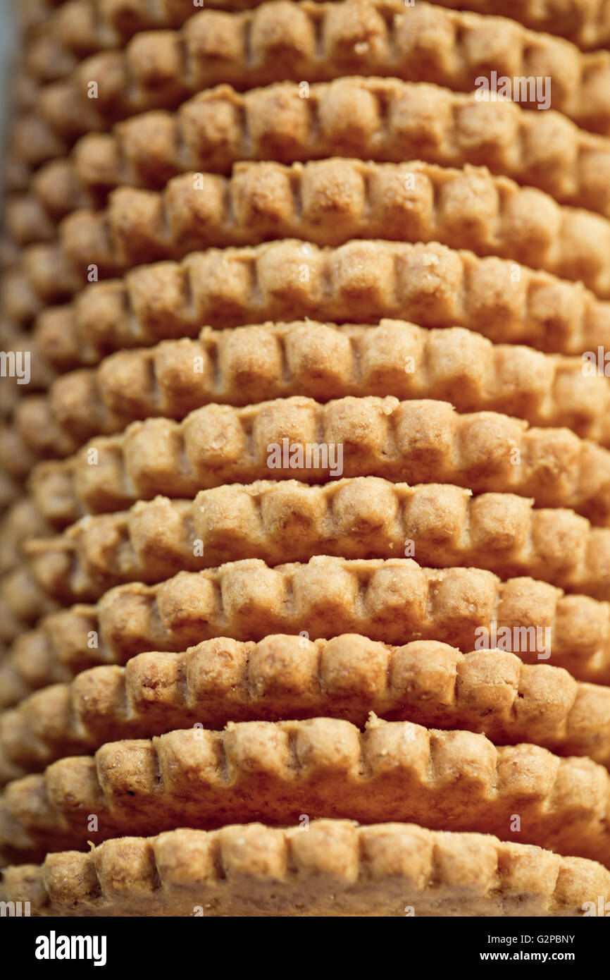 Traditional french sweet galettes cookies from brittany Stock Photo - Alamy