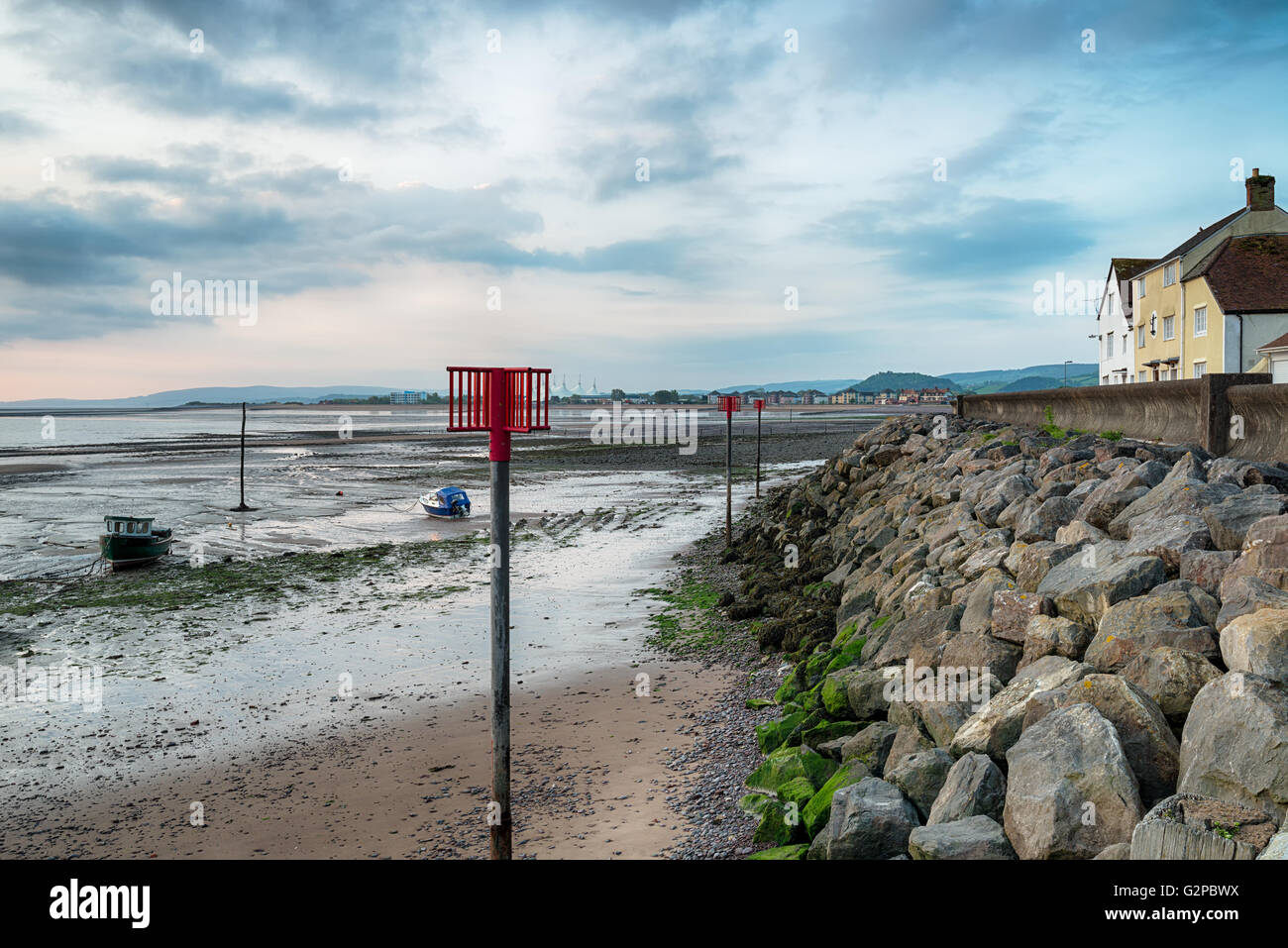The harbour at Minehead on the Somerset coastline Stock Photo - Alamy