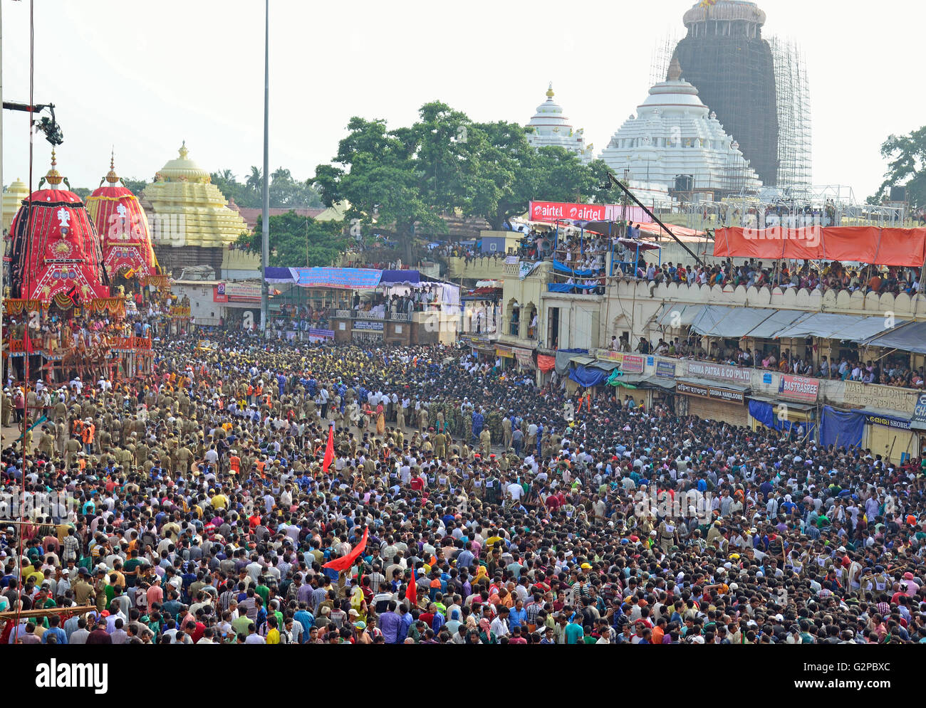 Rathyatra or Chariot festival, Puri, Orissa Stock Photo - Alamy