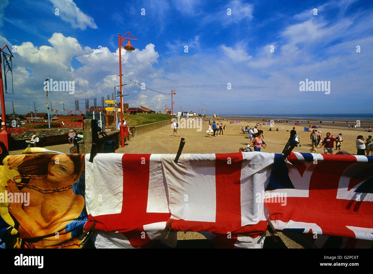 Mablethorpe beach seafront hi-res stock photography and images - Alamy