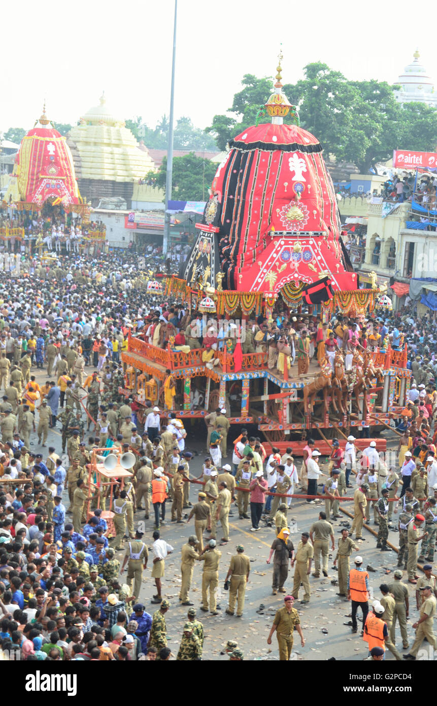 Rathyatra festival, Puri, Orissa Stock Photo - Alamy