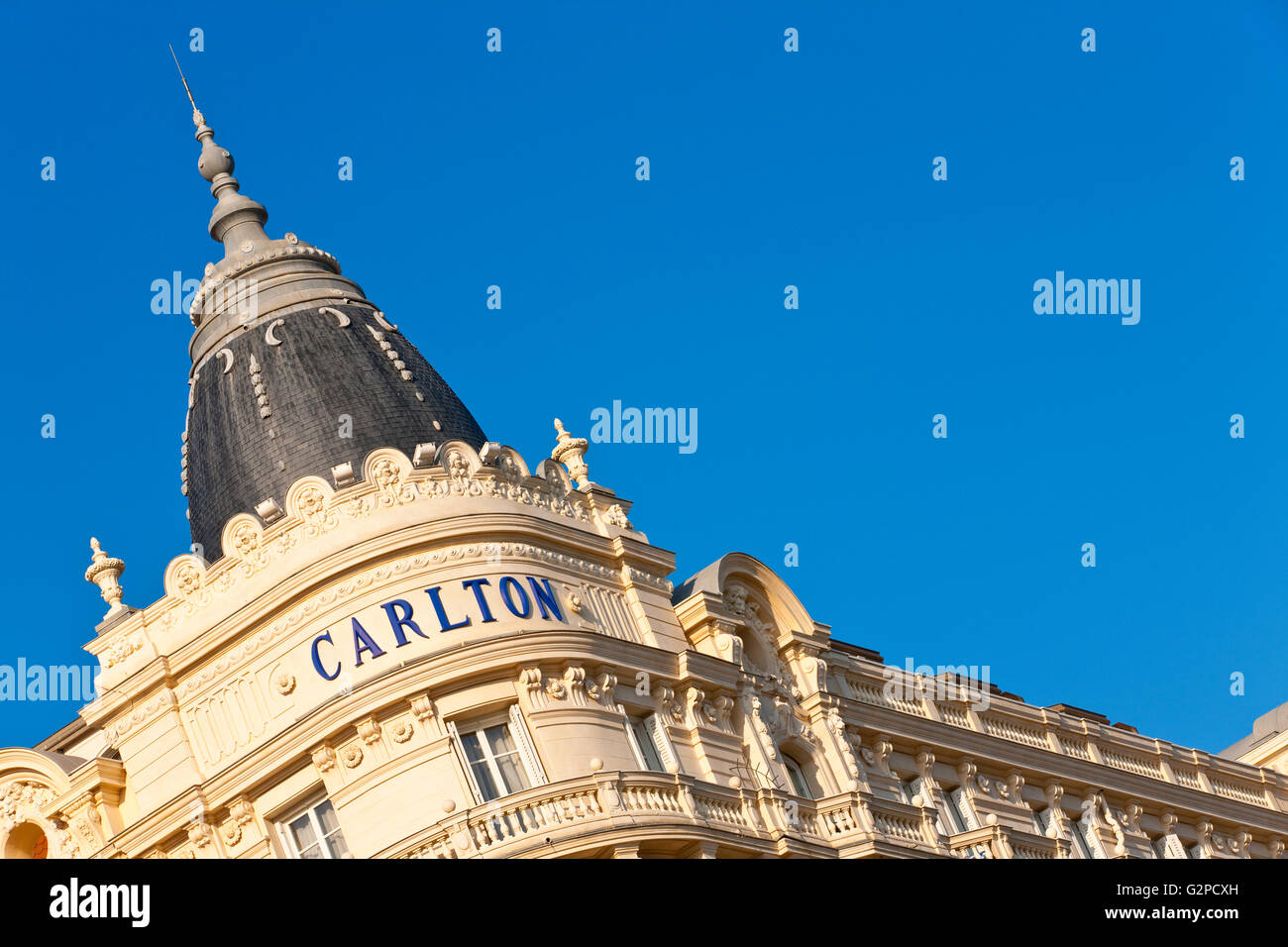 Carlton Palace hotel in Cannes, France Stock Photo - Alamy