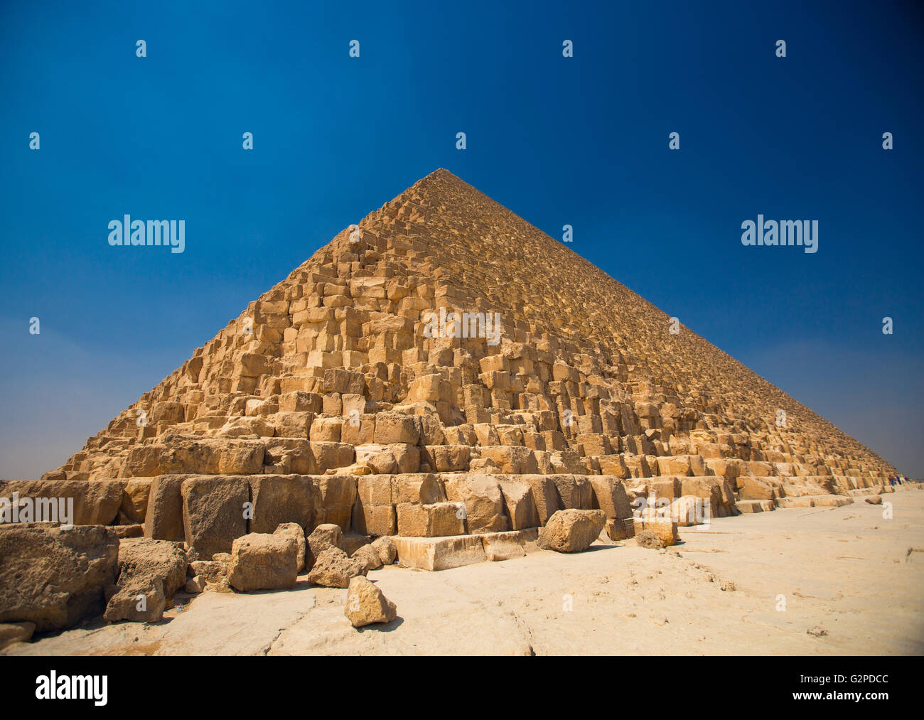 pyramids of the pharaohs in Giza. Cairo, Egypt Stock Photo - Alamy