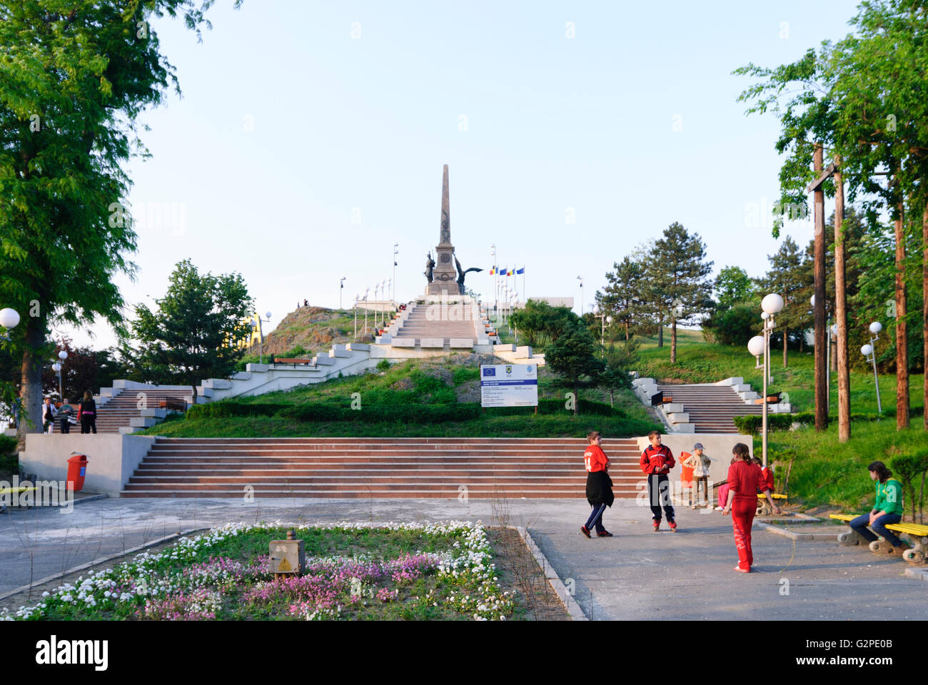 independence monument, Romania, Dobrogea, Dobruja, Dobrudscha , Tulcea ...