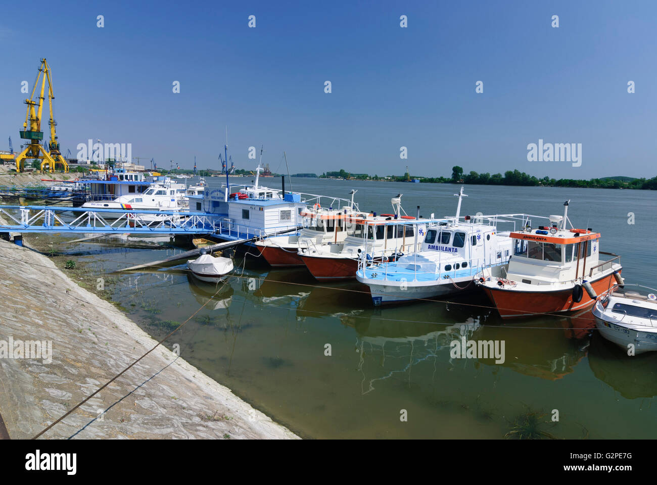 The danube port hi-res stock photography and images - Alamy