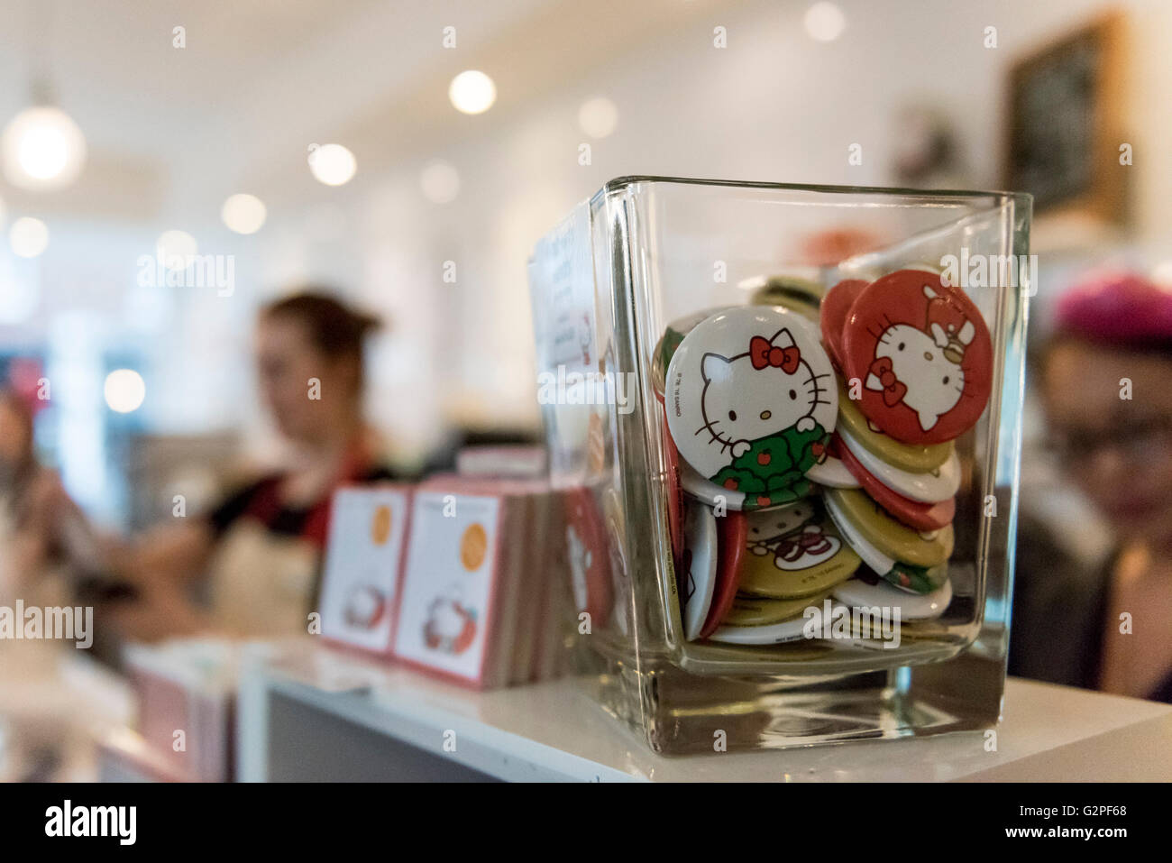 Hello kitty cafe london hi-res stock photography and images - Alamy