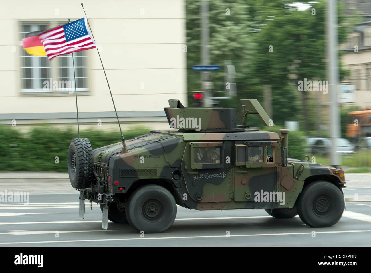 Dresden, Germany. 01st June, 2016. A High Mobility Multipurpose Wheeled ...