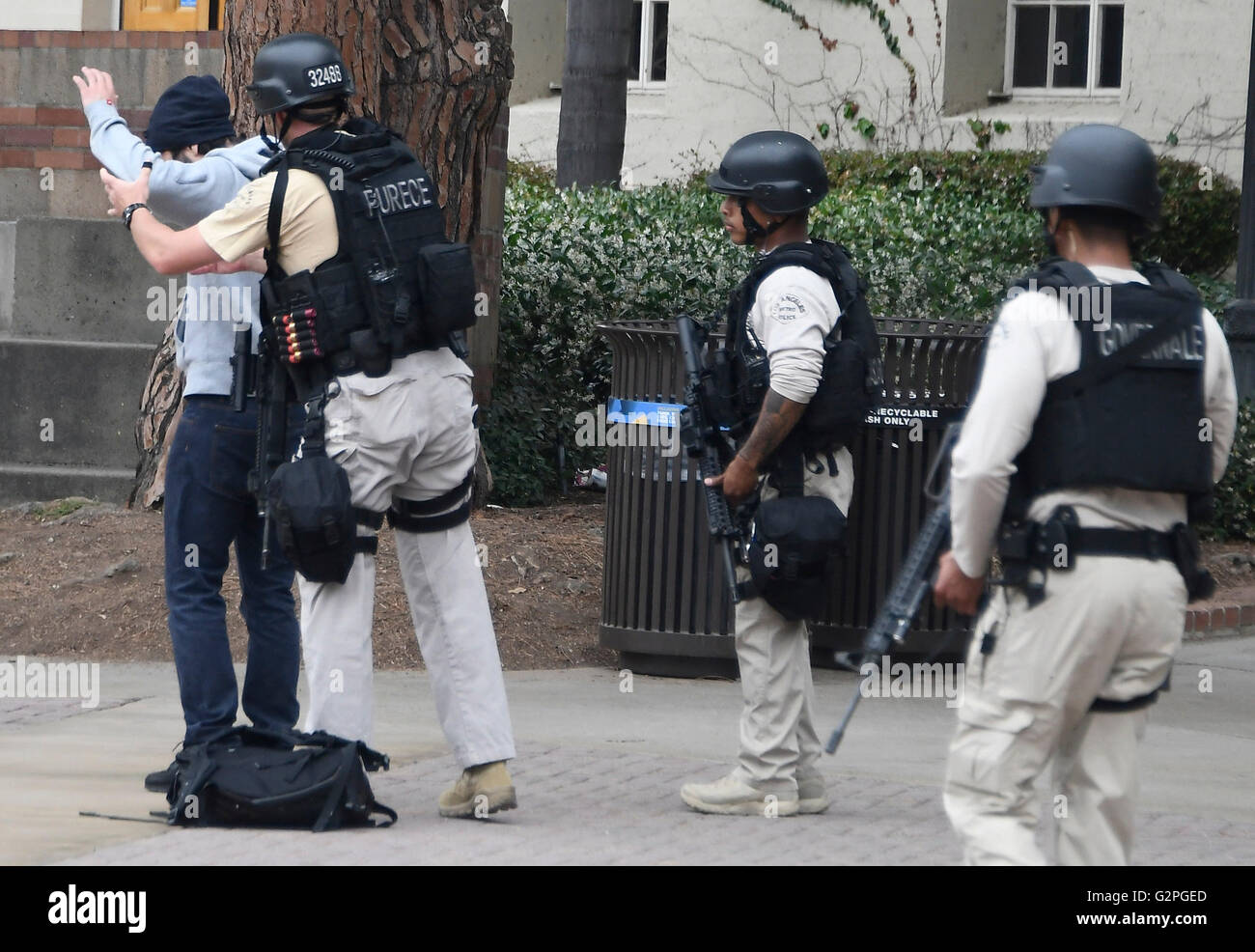 Ucla student police hi-res stock photography and images - Alamy