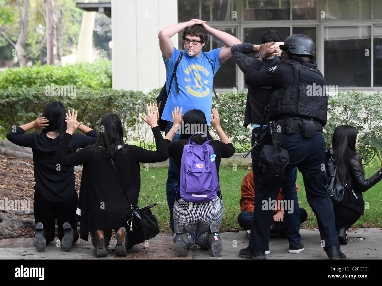 Ucla student police hi-res stock photography and images - Alamy
