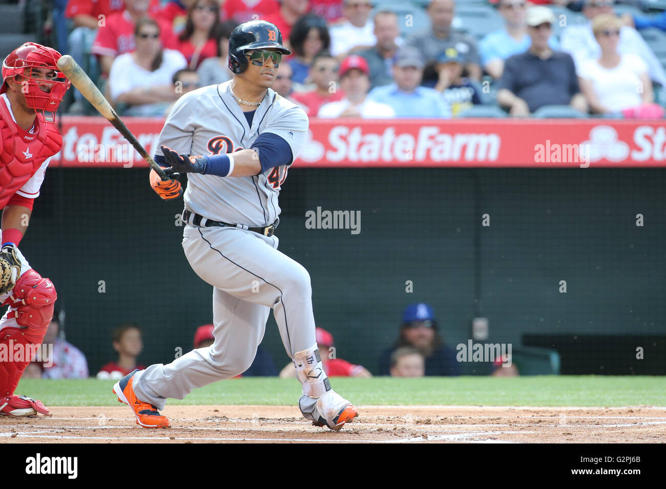 June 1, 2016: Detroit Tigers designated hitter Victor Martinez #41 ...