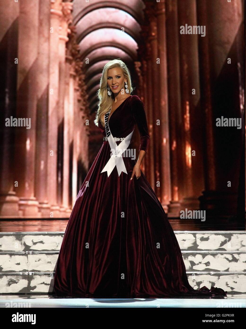 Las Vegas, NV, USA. 1st June, 2016. Miss Oklahoma USA, Taylor Gorton in ...