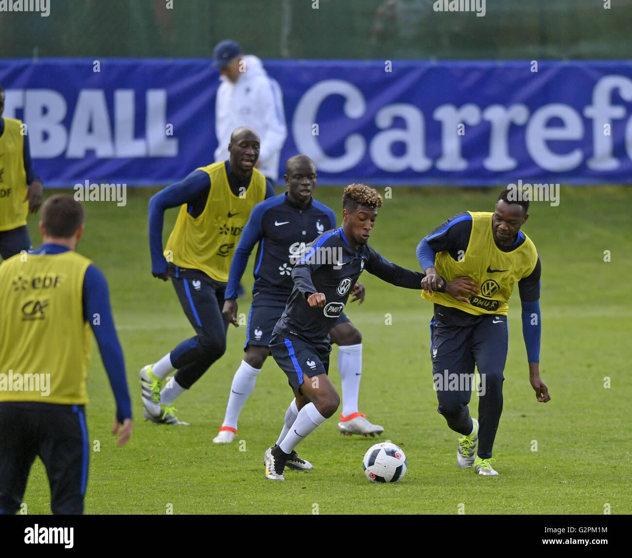 EURO 2016 preparations - impressions of the French training camp on 01 ...