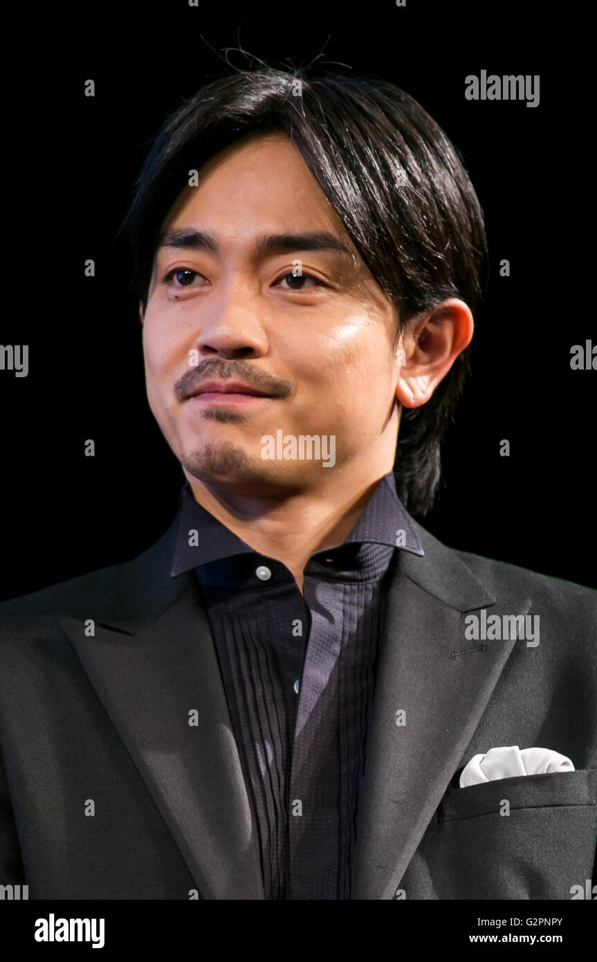 Tokyo, Japan. 2nd June, 2016. Japanese actor Sho Aoyagi attends the ...