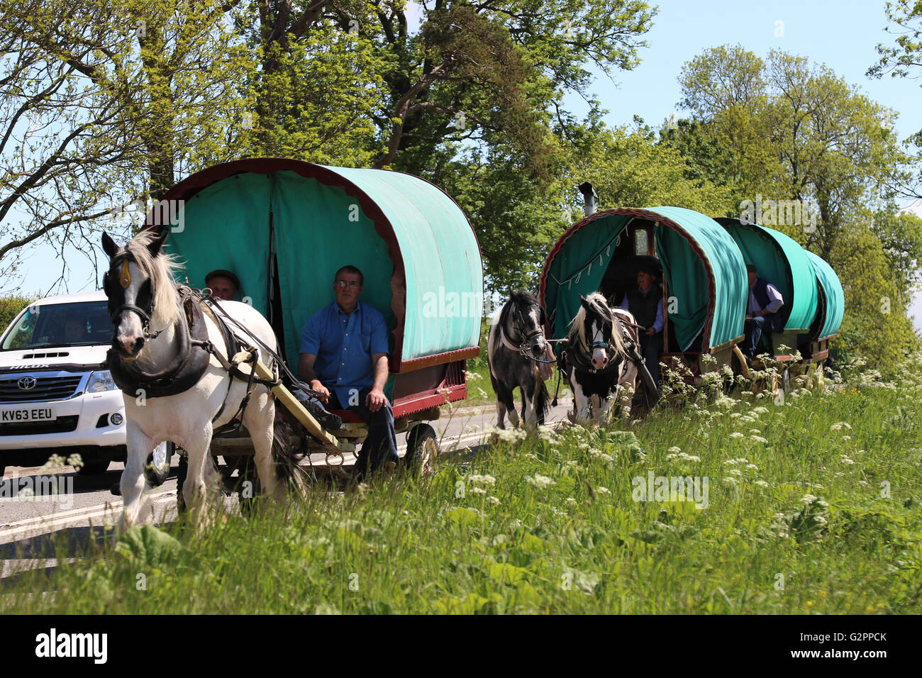 Appleby-in-Westmorland, Cumbria, UK. 02nd June, 2016. Members of the ...