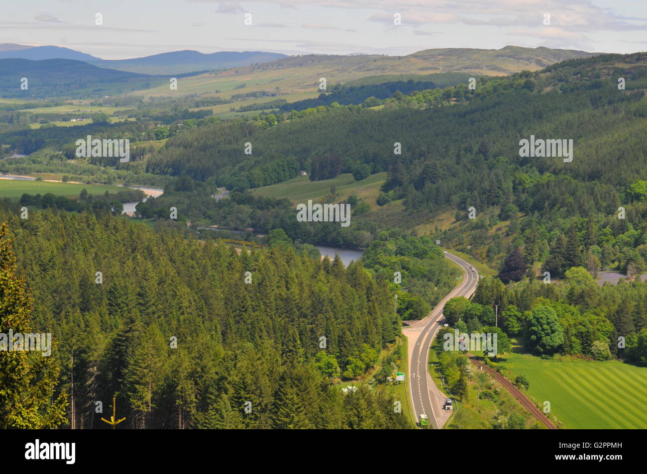 A9 scotland dualling hi-res stock photography and images - Alamy