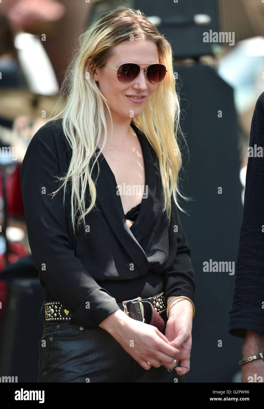 Ann Arbor, MI, USA. 2nd June, 2016. Natalie Bergman of the band Wild ...