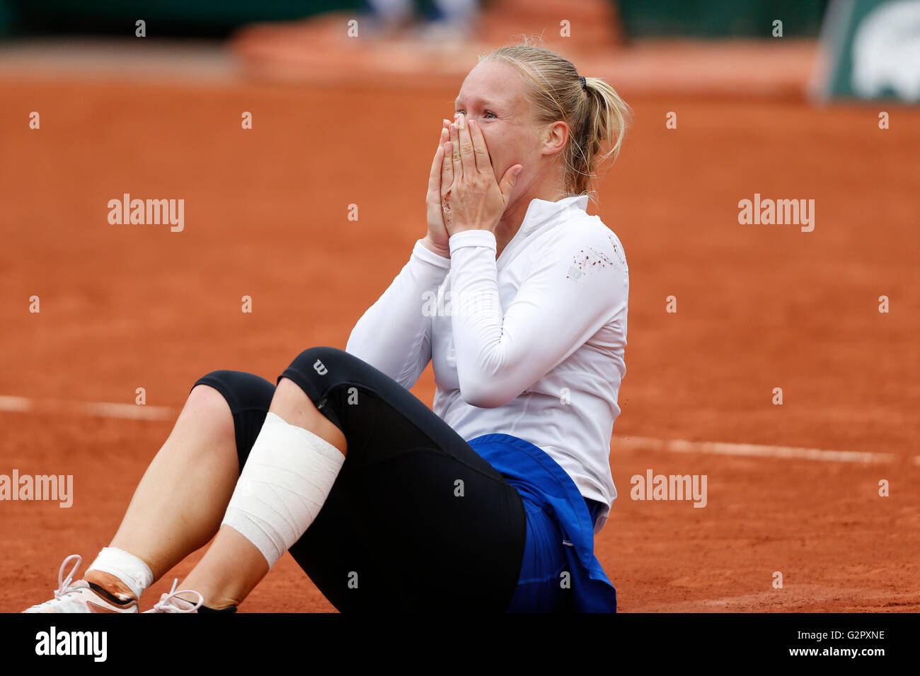 Paris, France. 2nd June, 2016. Kiki Bertens of the Netherlands ...