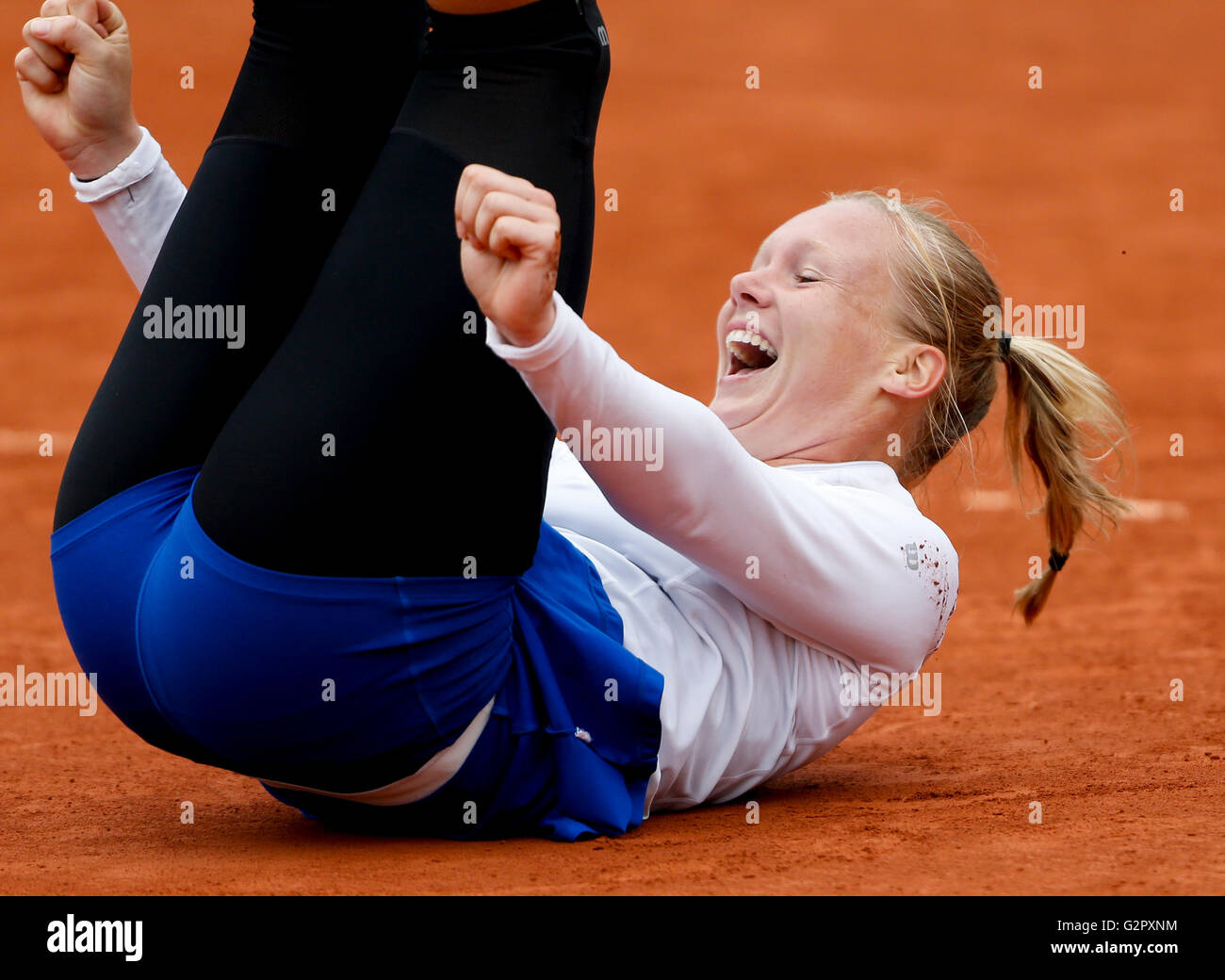 Paris, France. 2nd June, 2016. Kiki Bertens of the Netherlands ...