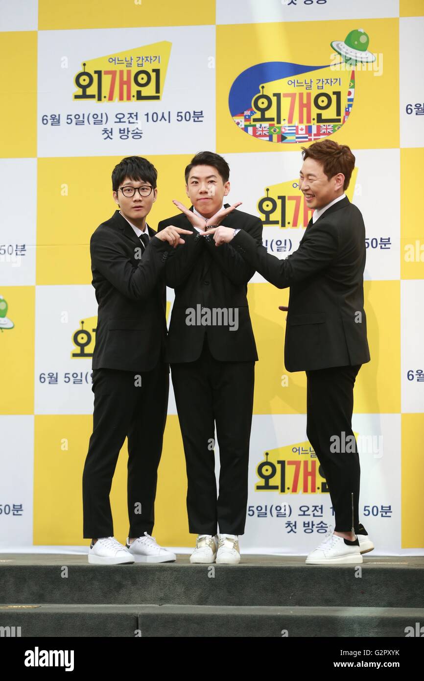 Jong Hyun Kim Attends The Press Conference Of Kbs New Tv Show In Seoul Korea On 01th June 2016