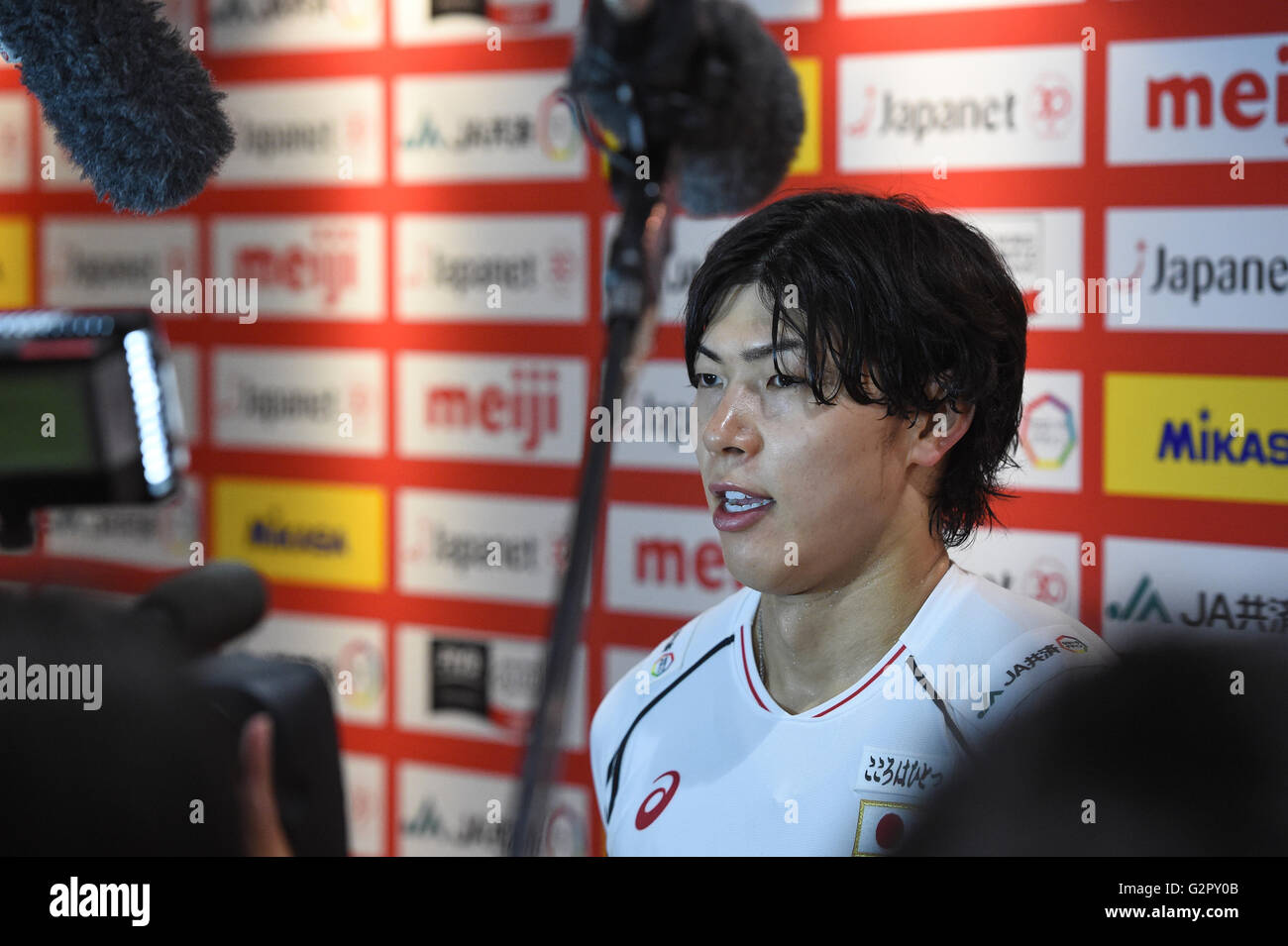 Tokyo Metropolitan Gymnasium, Tokyo, Japan. 2nd June, 2016. Kunihiro ...