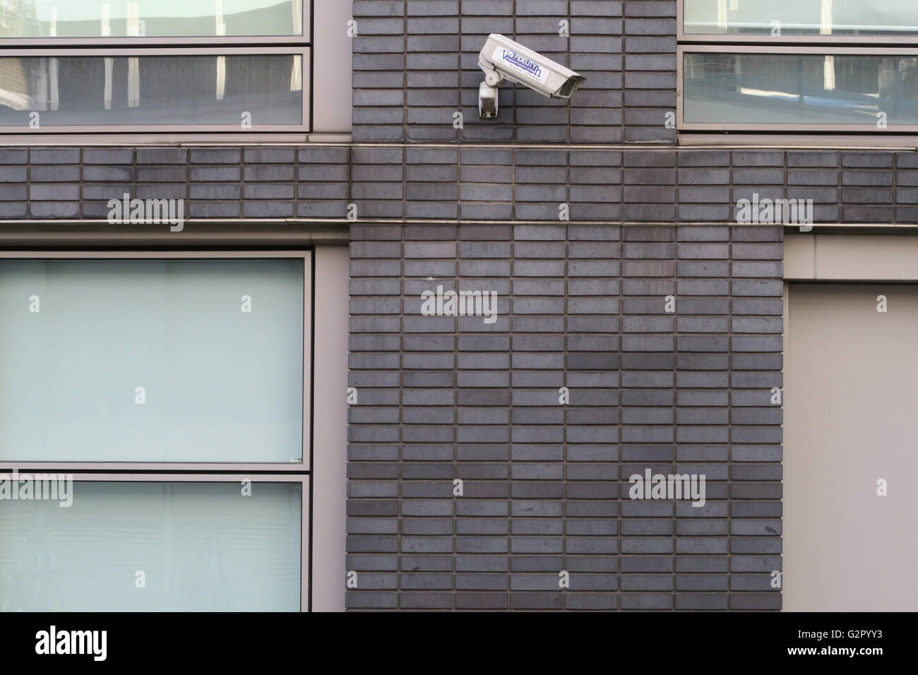 security camera, pattern, brick, windows Stock Photo - Alamy