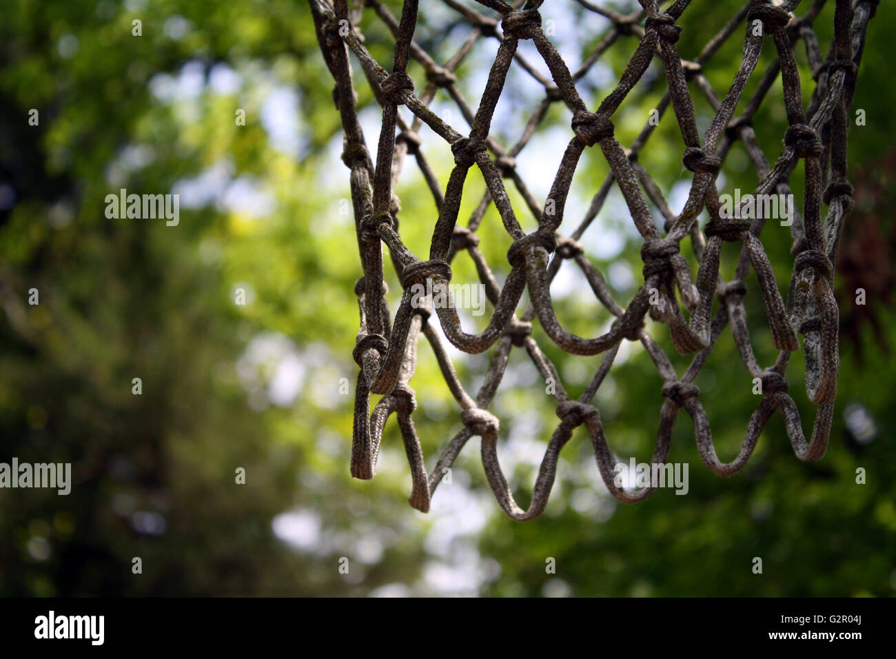 Old basketball net hi-res stock photography and images - Alamy