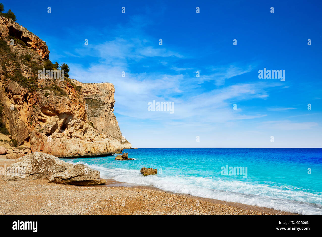 Cala del moraig beach hi-res stock photography and images - Alamy