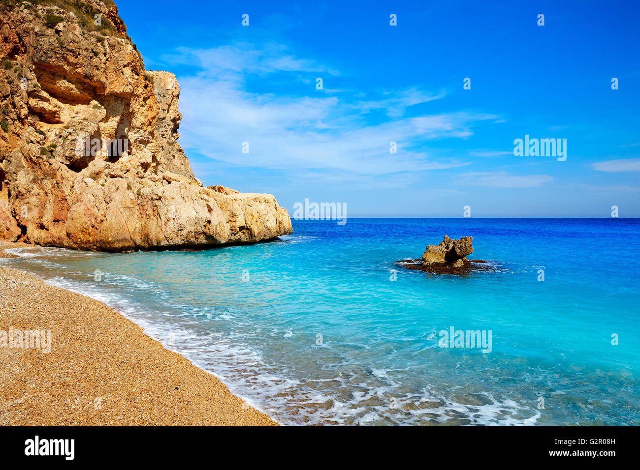 Cala del moraig beach hi-res stock photography and images - Alamy