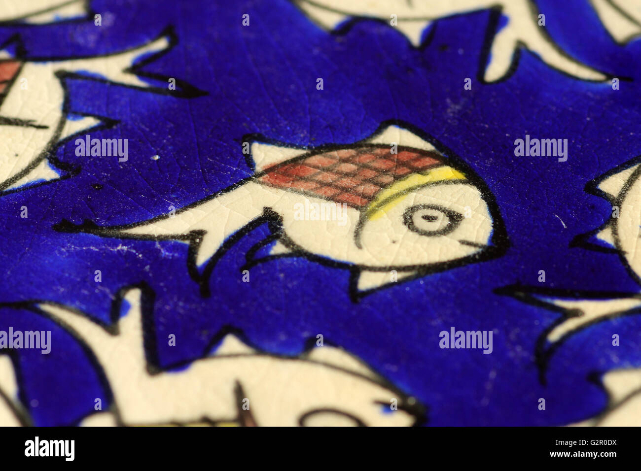 Repeating pattern fish hi-res stock photography and images - Alamy