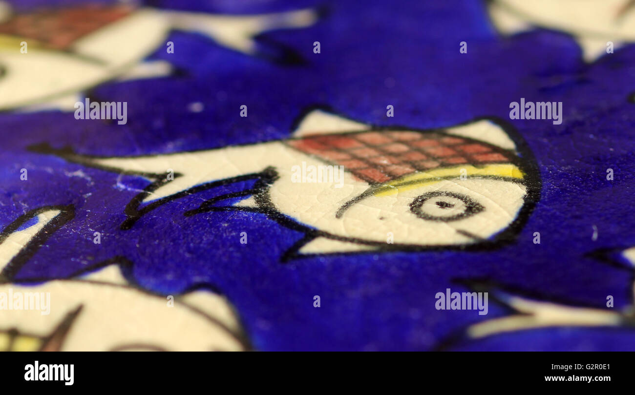 Repeating pattern fish hi-res stock photography and images - Alamy