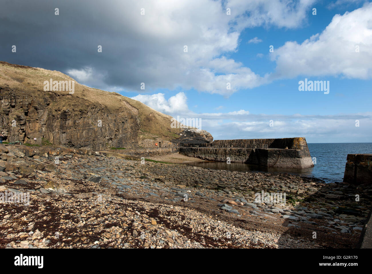 Latheronwheel Harbour, Caithness, Scotland, UK Stock Photo - Alamy