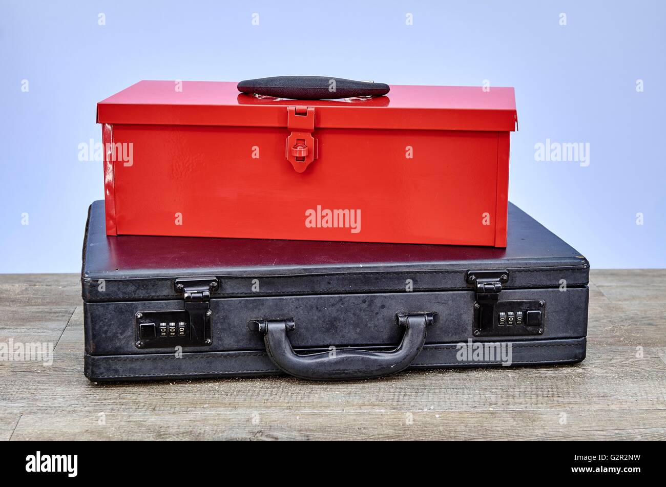 A studio photo of a industrial tool box Stock Photo - Alamy