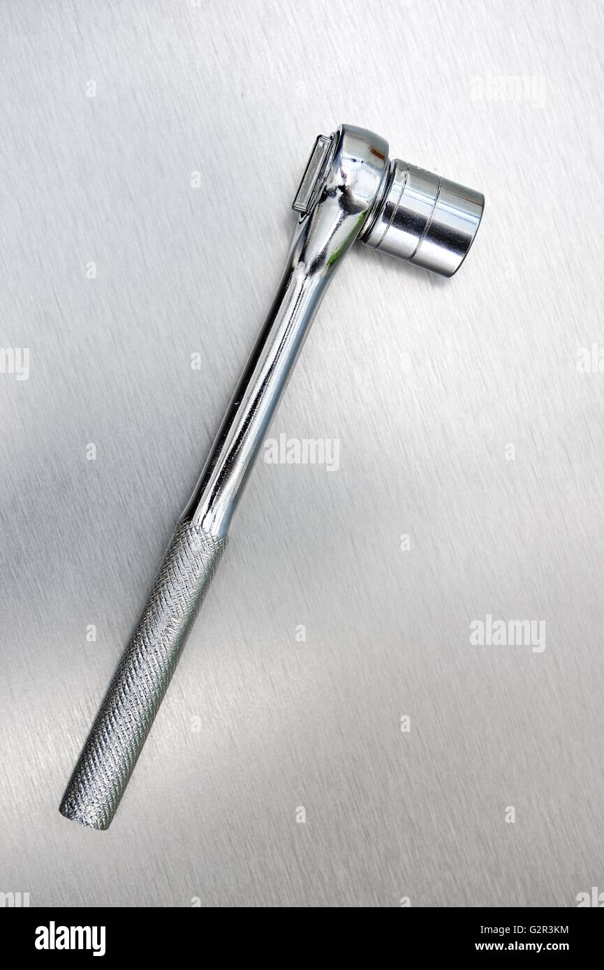 A studio photo of a socket wrench Stock Photo - Alamy