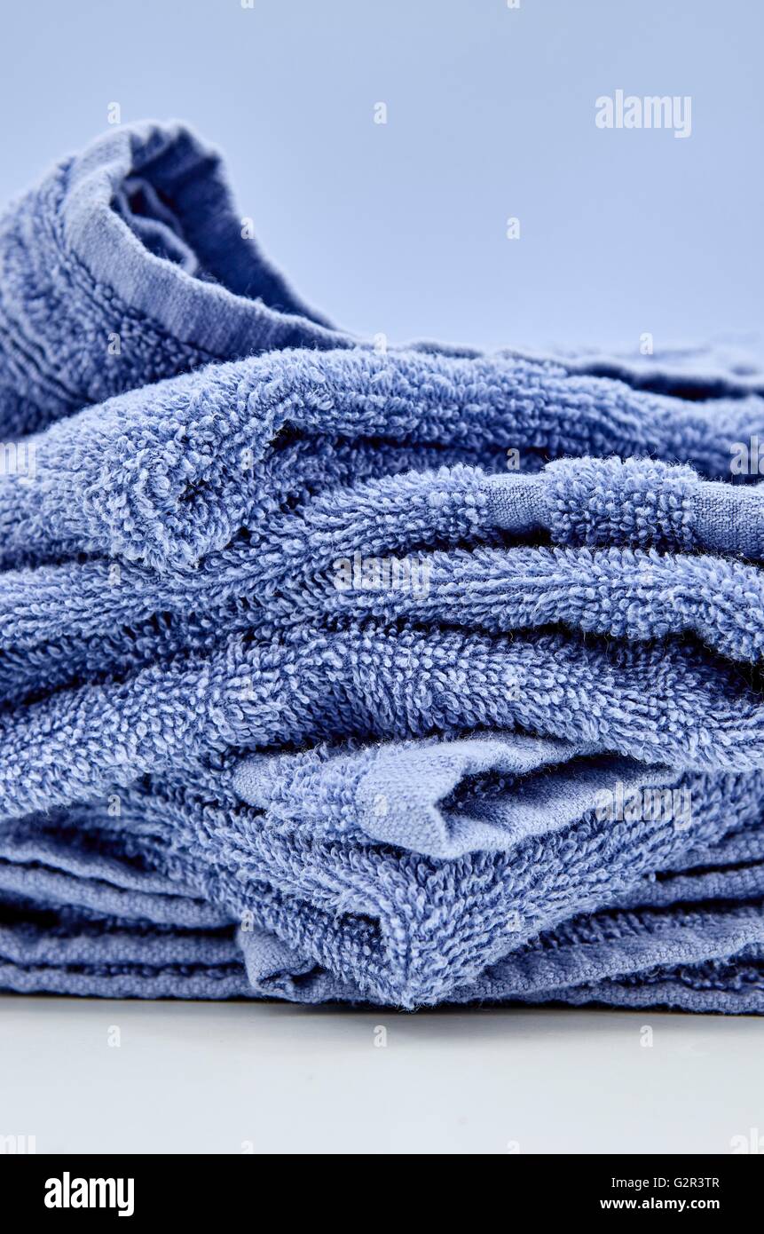 A studio photo of bath towels Stock Photo - Alamy