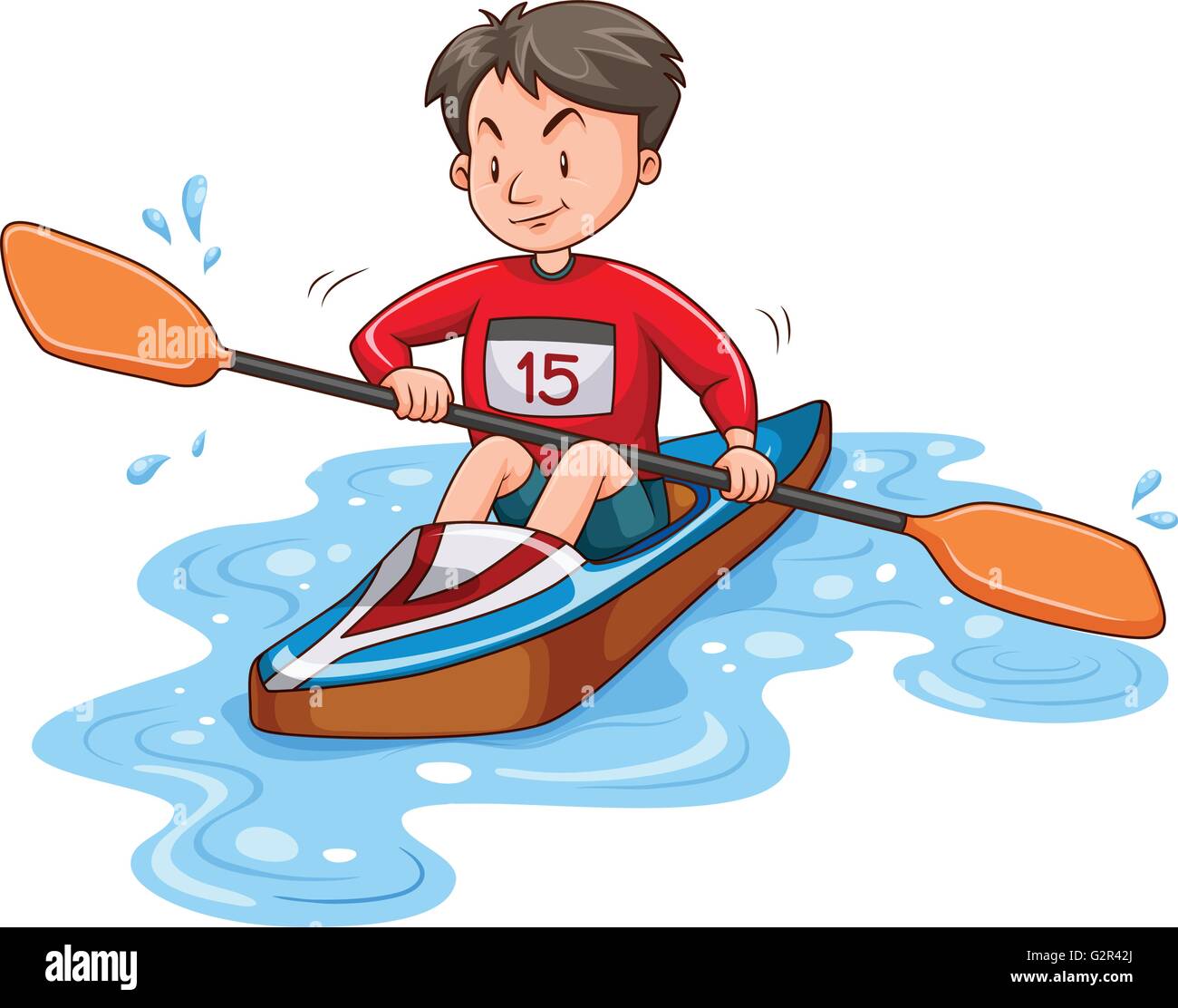 Canoe Trip Clip Art