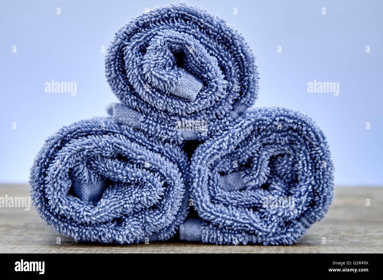 A studio photo of bath towels Stock Photo - Alamy