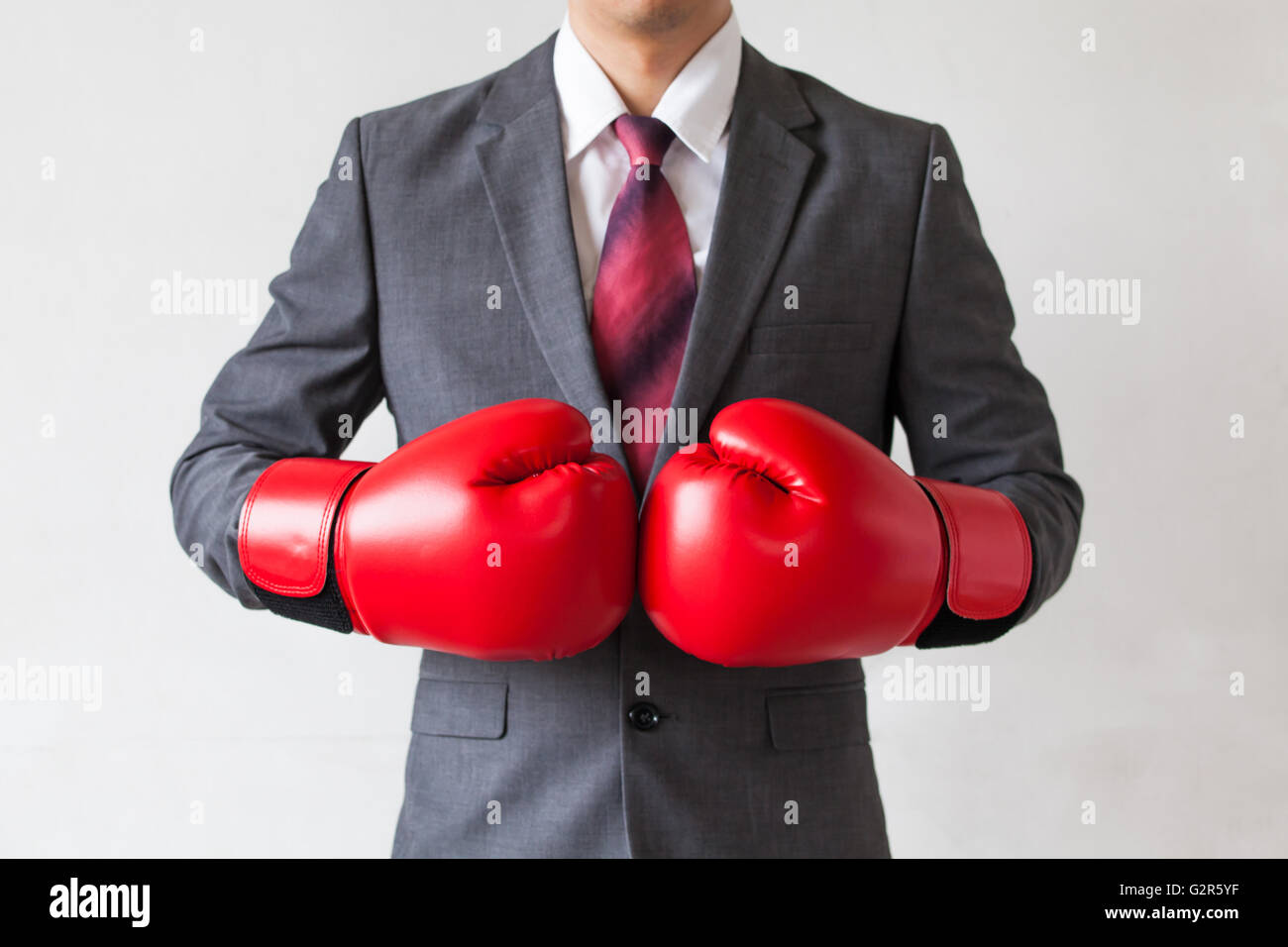 Business people boxing ring hi-res stock photography and images - Alamy
