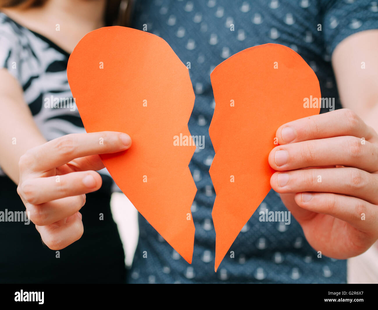 Hands Breaking Apart